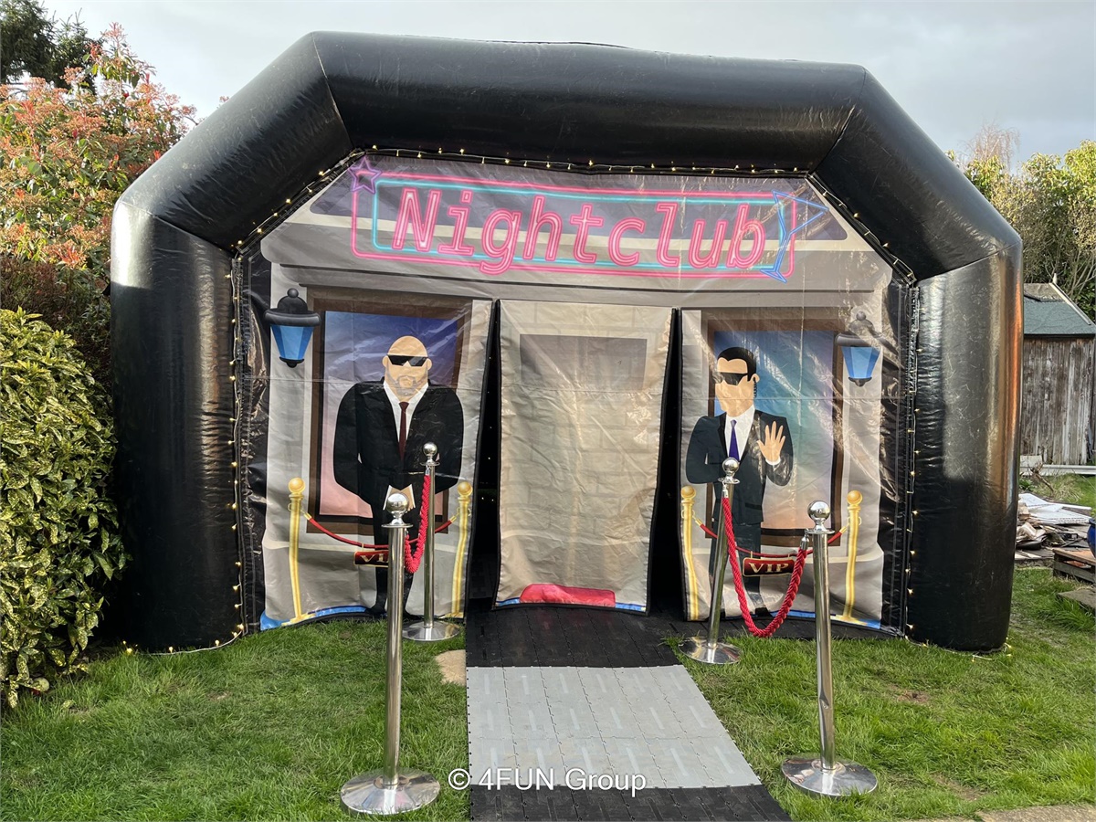 inflatable night club