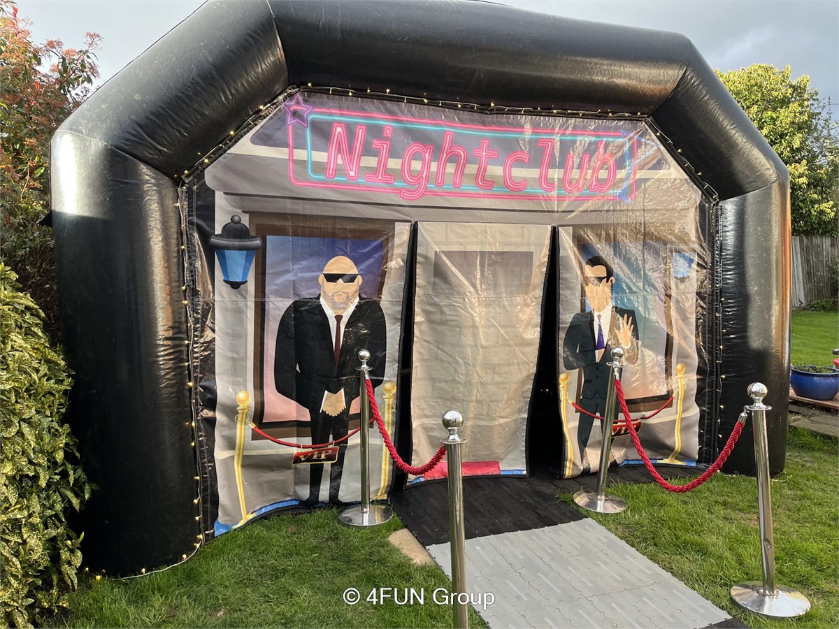 inflatable night club