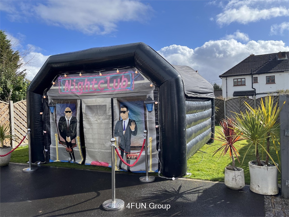 inflatable night club