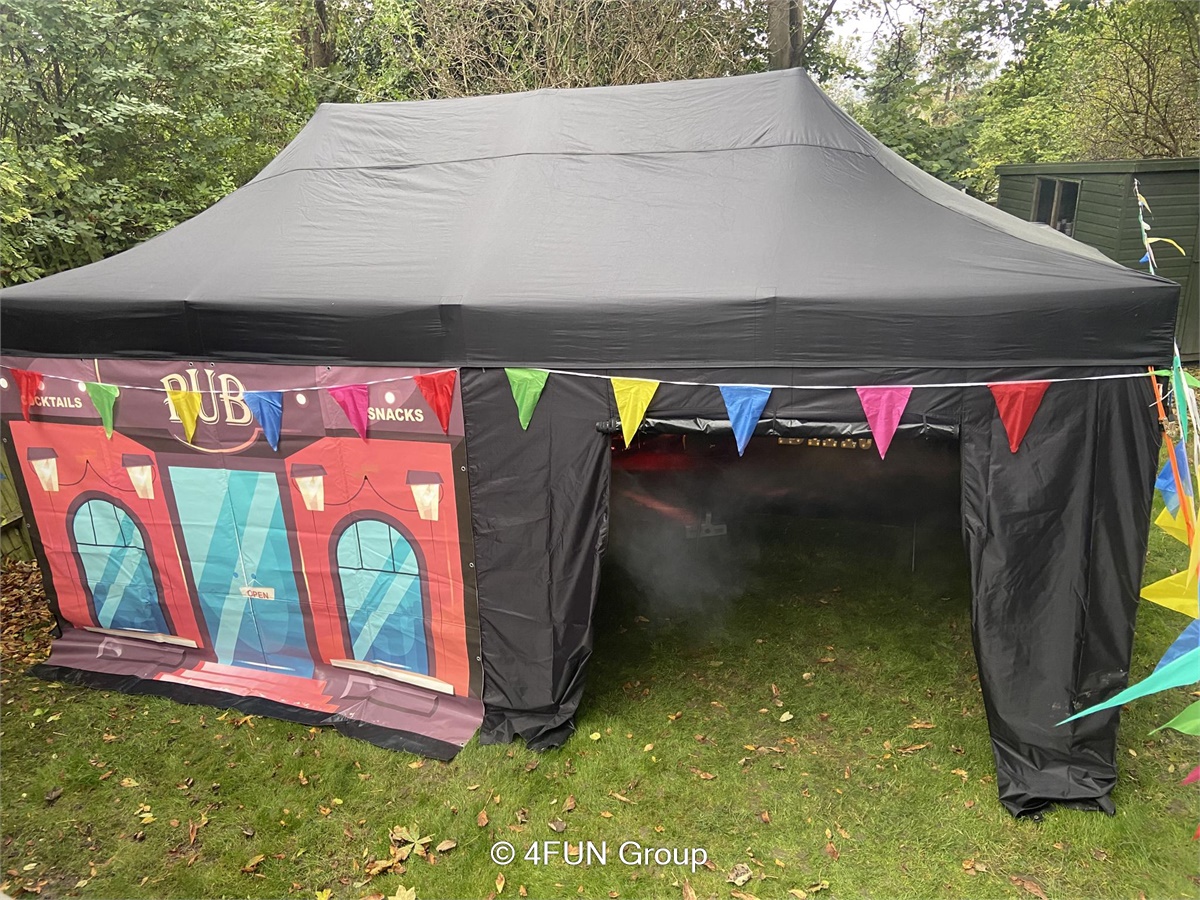 Pub Tent LARGE (6M x 3M) with KARAOKE includes Overnight Hire - No.1 ...