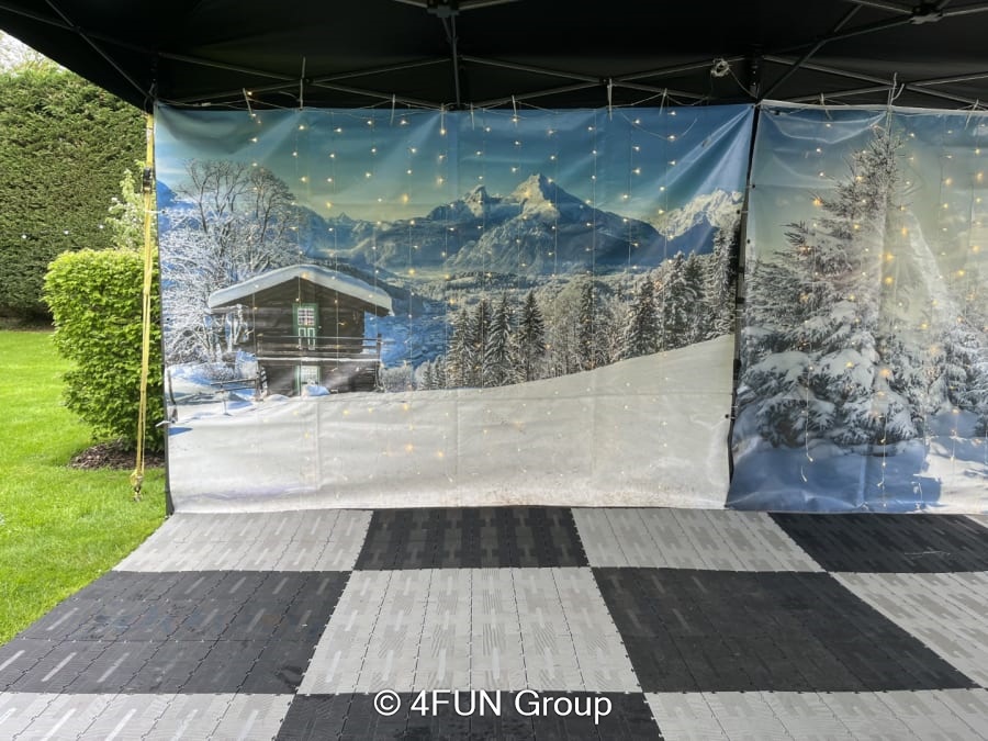 Winter Alpine Party Tent for hire