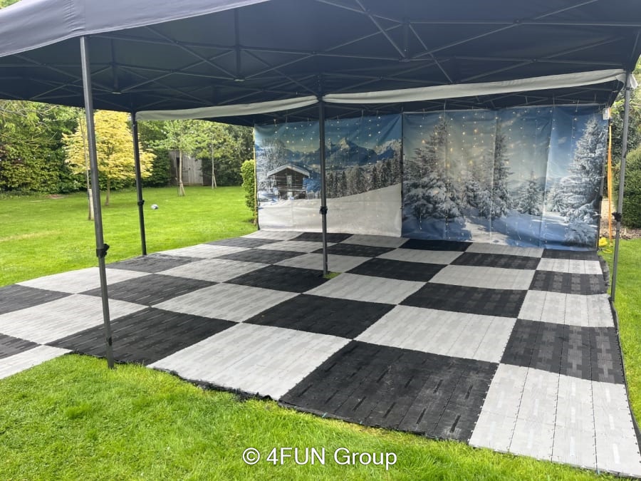 Winter Alpine Party Tent for hire