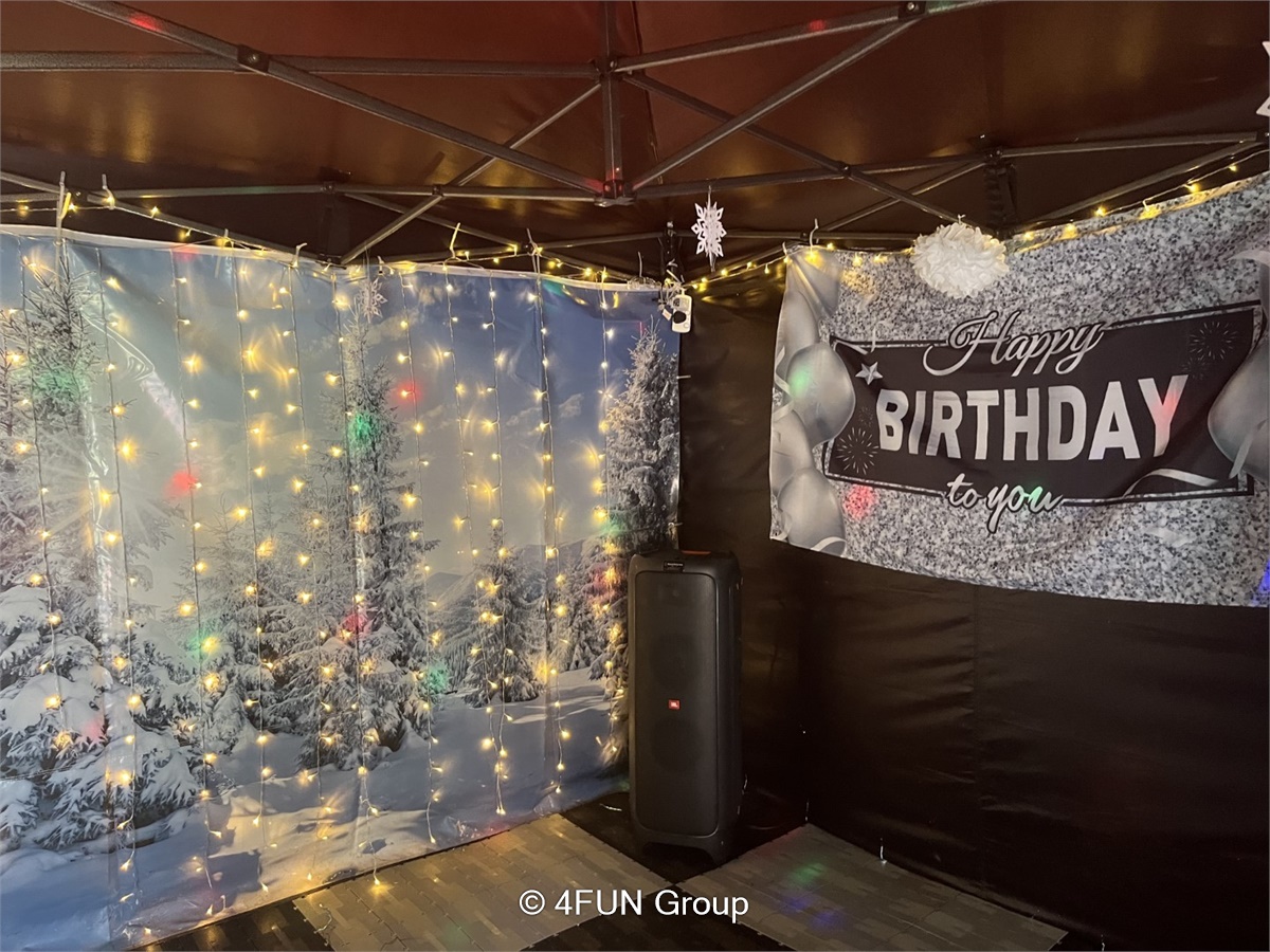 Winter Alpine Party Tent for hire